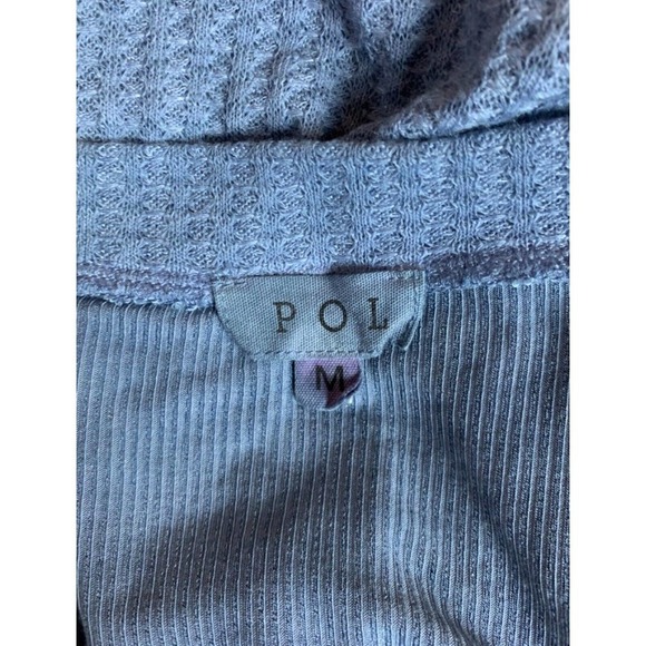 POL | Tops | Pol Anthropologie Womens M Medium Blue Wash Long Sleeve ...